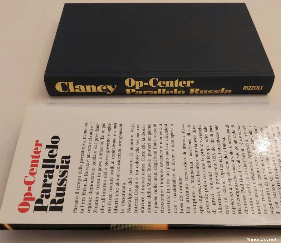 Op-Center Parallelo Russia di Tom Clancy e Steve Pieczenik 1°Ed.Rizzoli ...