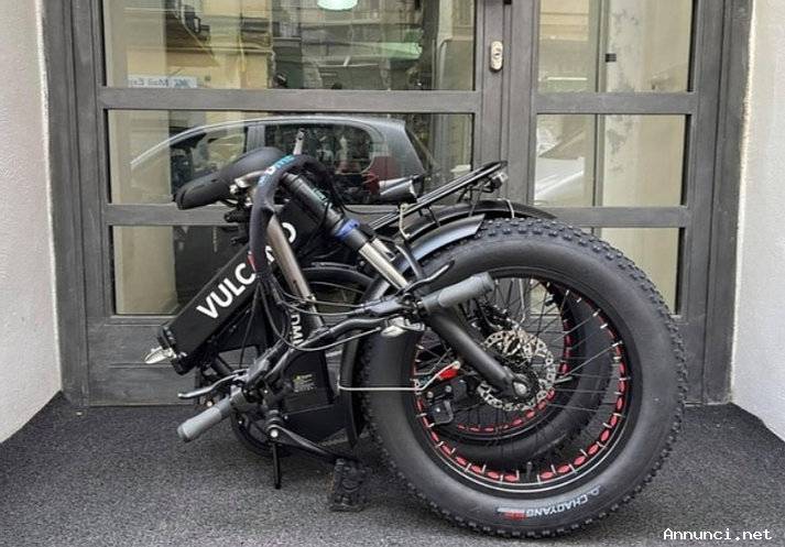 DME BIKE VULCANO FAT BIKE V2.8.3 250W 36V BICI ELETTRICA PIEGHEVOLE ...
