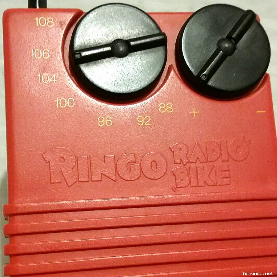 Radio FM Portatile Vintage Ringo Radio Bike Pavesi anni '90 perfetta | Annunci Padova