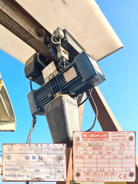 GRU A CAVALLETTO MOBILE CON PARANCO USATI | Annunci Verona