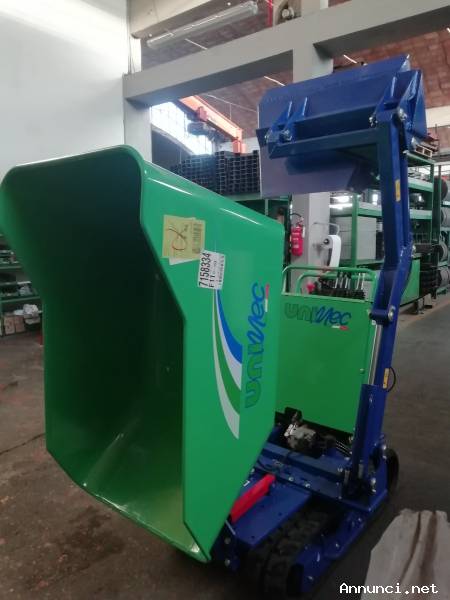 MINIDUMPER UNIMEC IDRAULICA CERTIFICATA 2025 | Annunci Prato